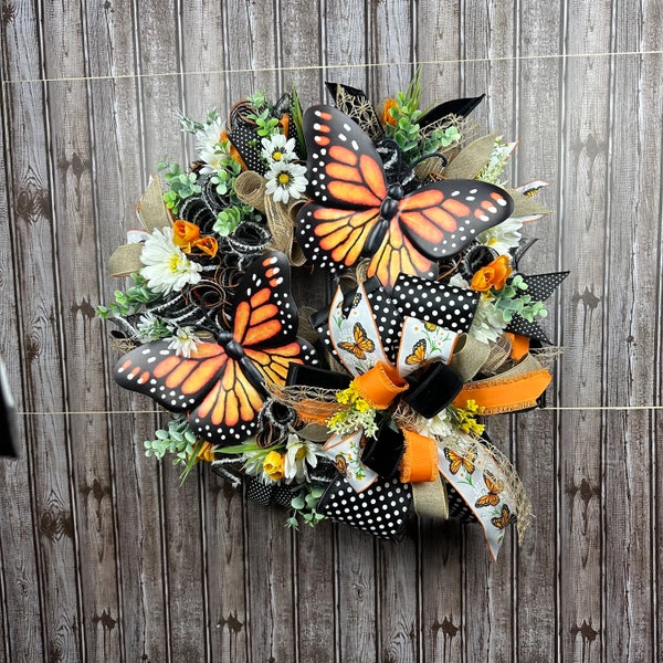 Butterfly Wreath - Etsy
