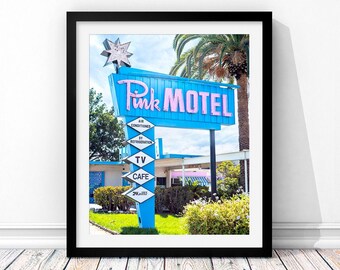 Neon Motel Sign - Etsy