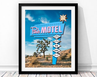 Googie Motel Sign - Etsy