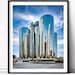 Capitol Records Print, Color and Black and White, Hollywood Decor, Los ...
