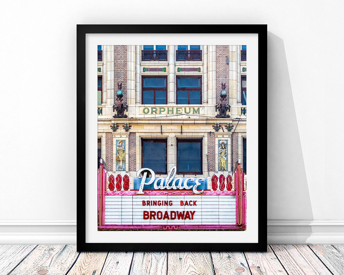 Broadway Theater Sign