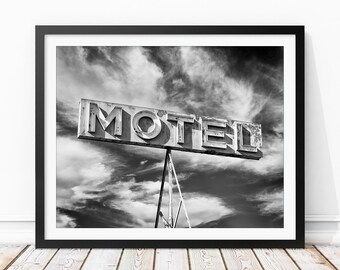 Googie Motel Sign - Etsy