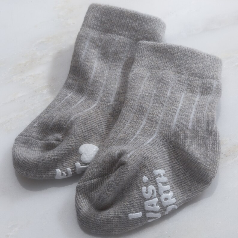 Baby Shower Gift Funny Baby Socks Baby Socks With Grip | Etsy