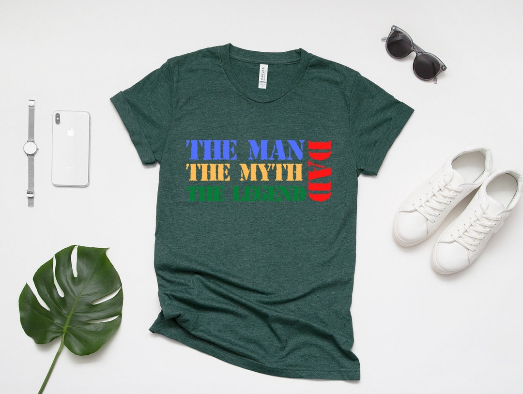 The Man Unisex Heavy Cotton Tee Fathers Day Shirt Mens - Etsy