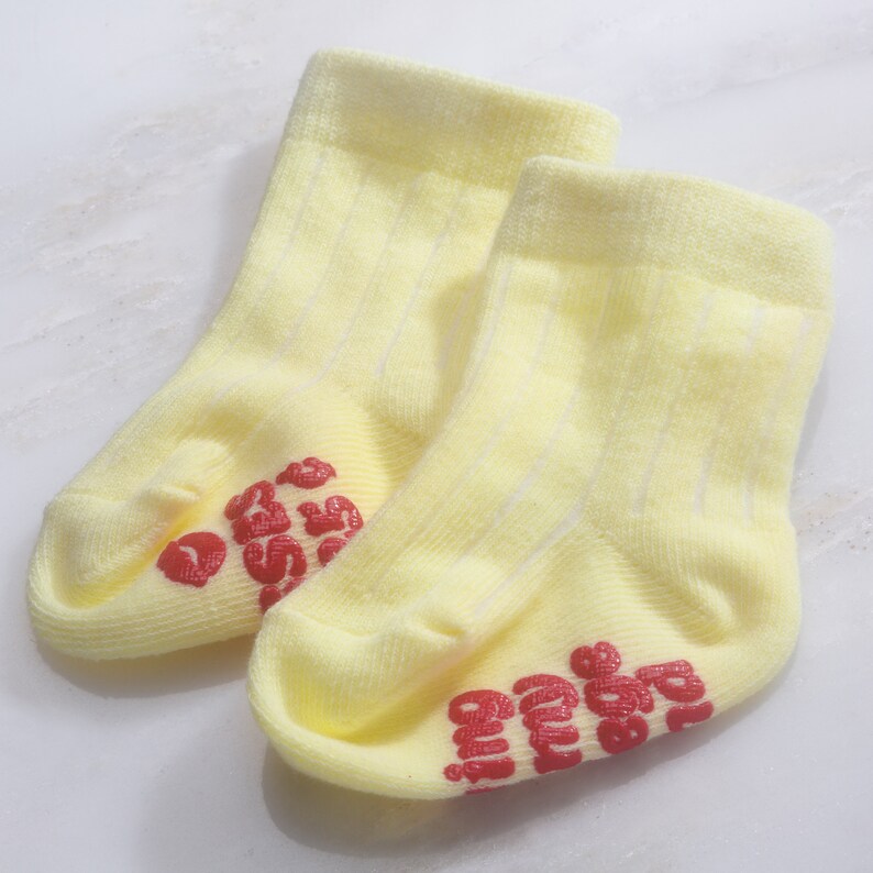 Baby Shower Gift Funny Baby Socks Baby Socks With Grip - Etsy