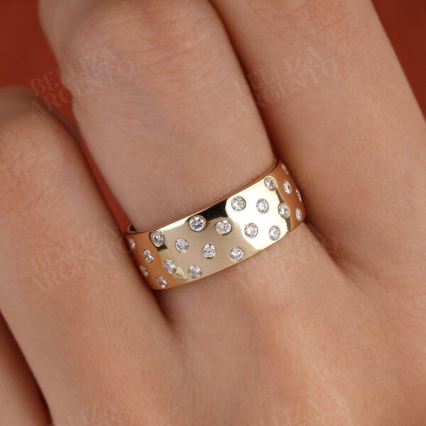 Flush Set Diamond - Etsy