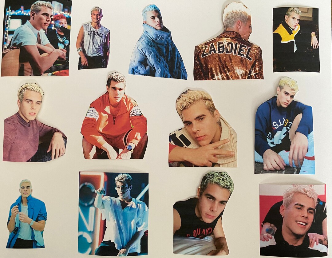 CNCO Zabdiel Sticker Pack 13pc - Etsy