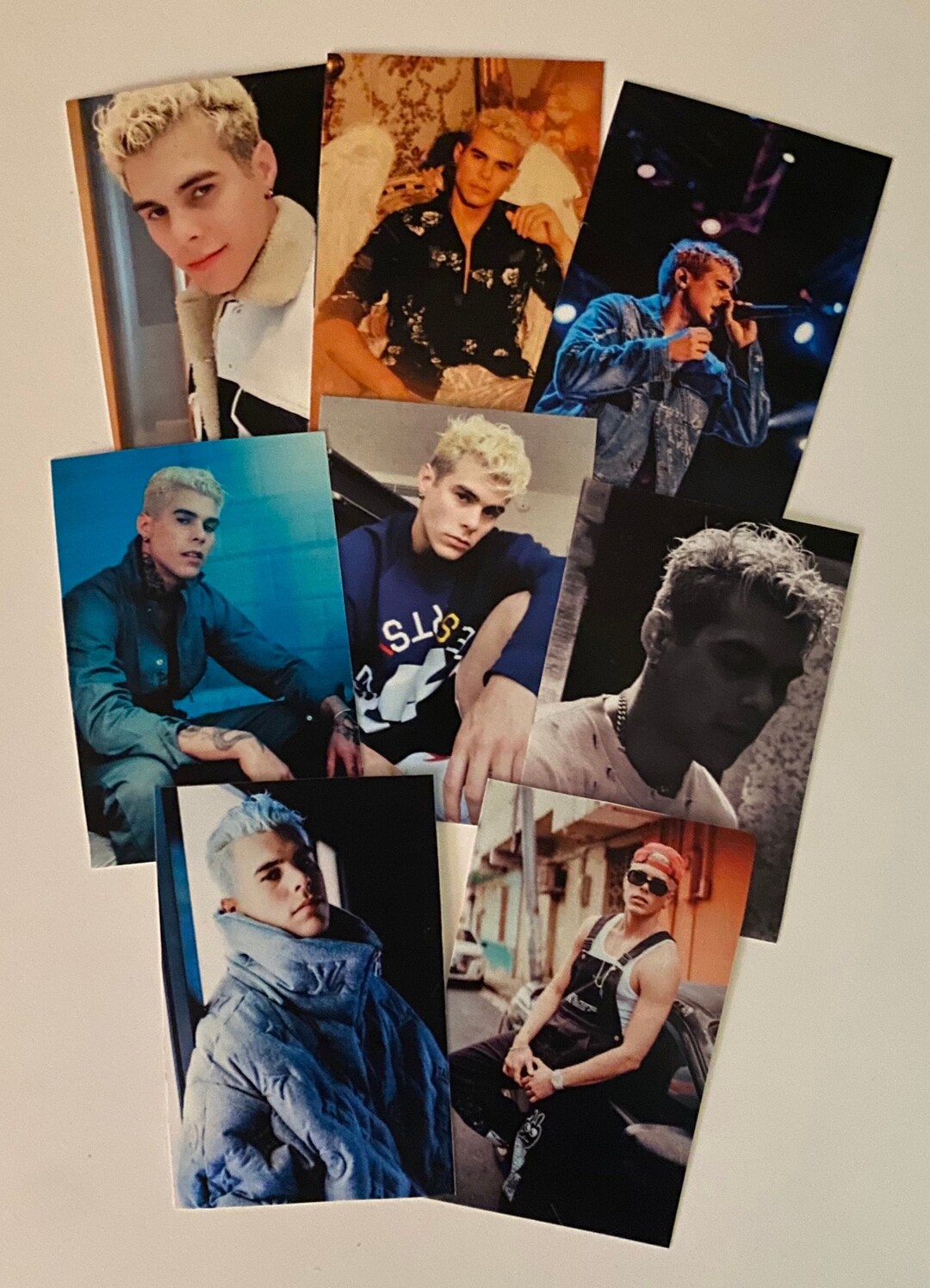 CNCO Zabdiel Picture Cards Pack 8pc - Etsy