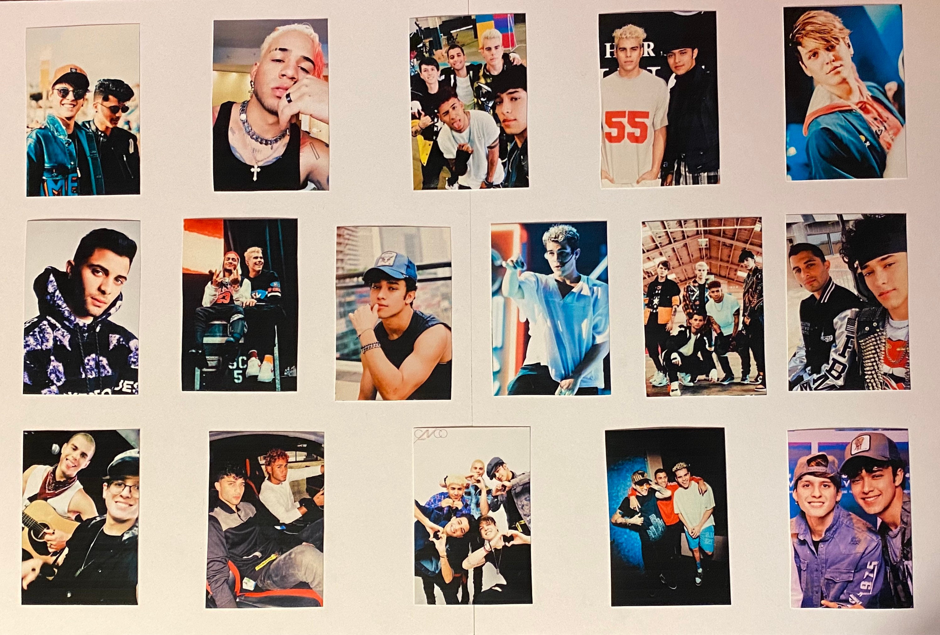 CNCO Group Picture Cards Pack 16pc - Etsy