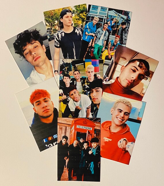 CNCO Group Picture Cards Pack 8pc | Etsy