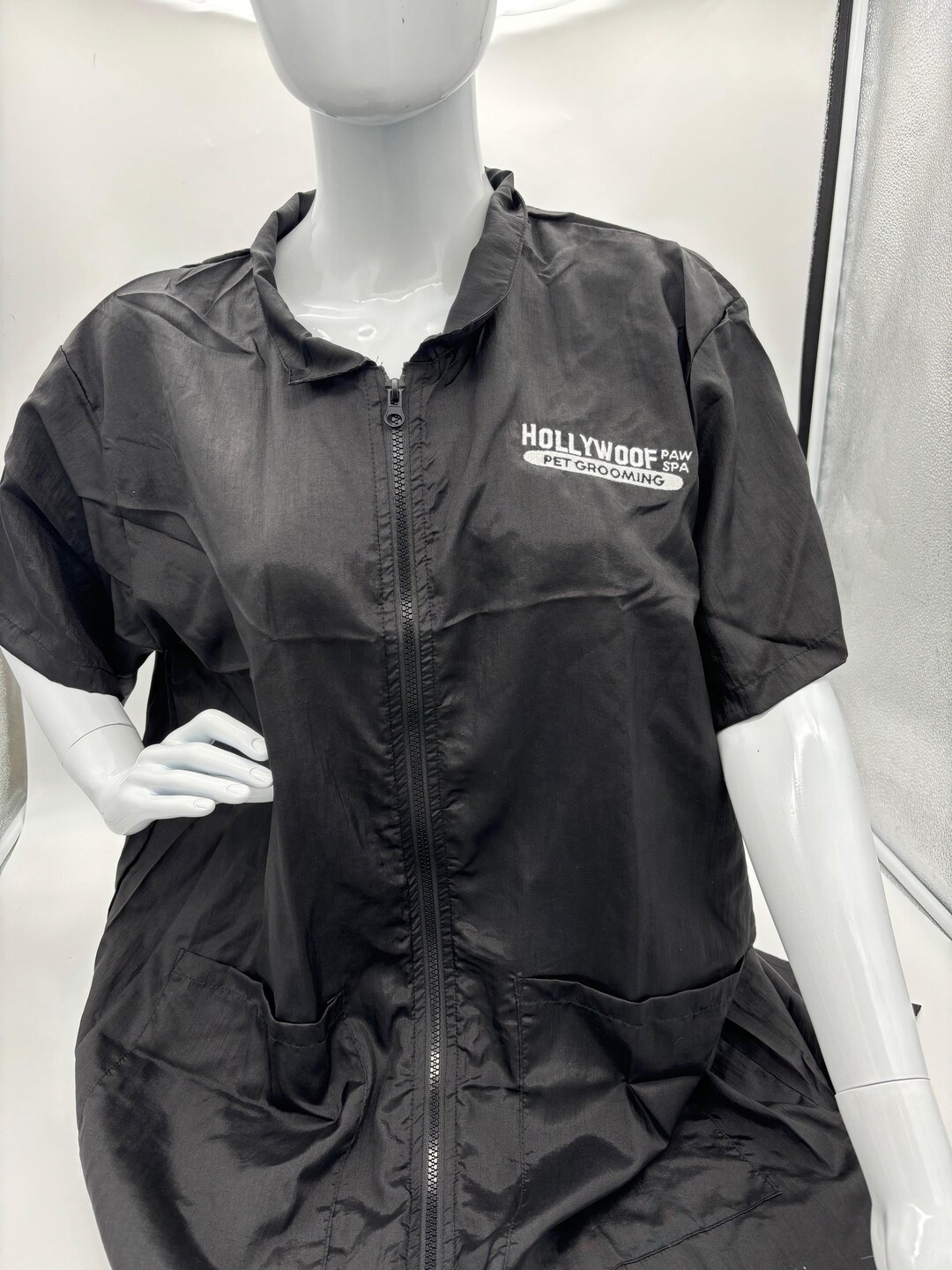 Custom Embroidered Barber/salon/pet Groomer Jacket - Etsy