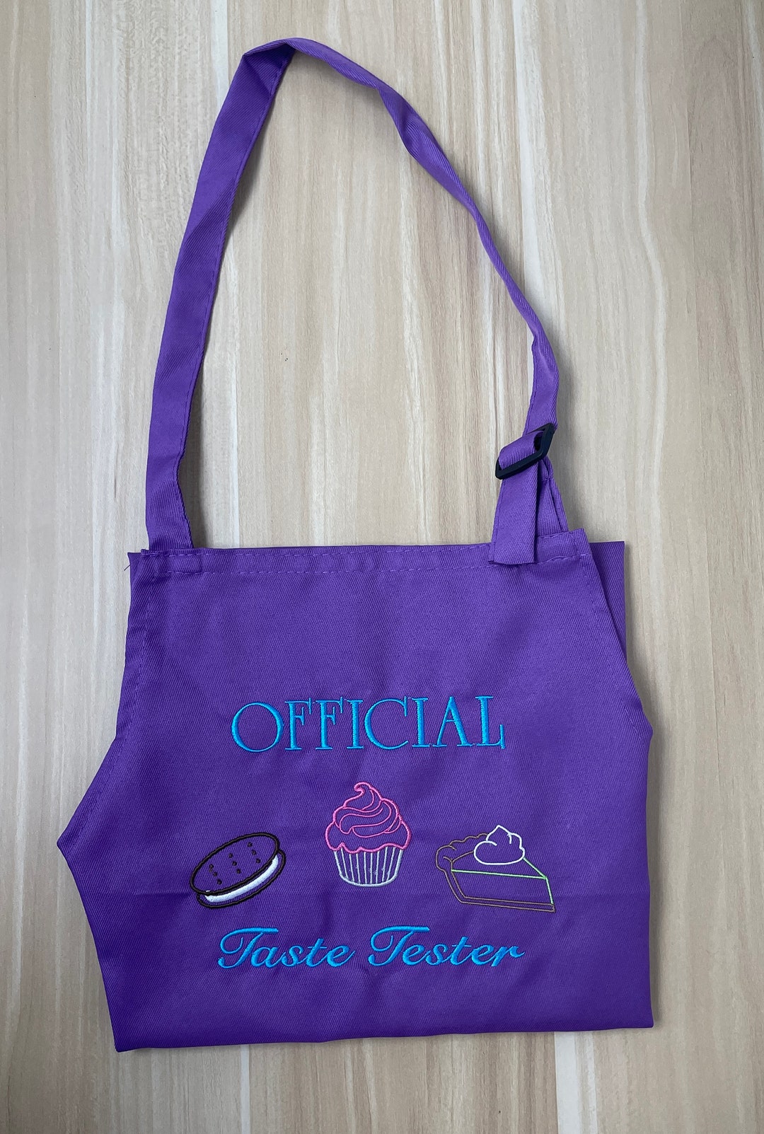 Official Taste Tester Embroidered Kid's Apron - Etsy