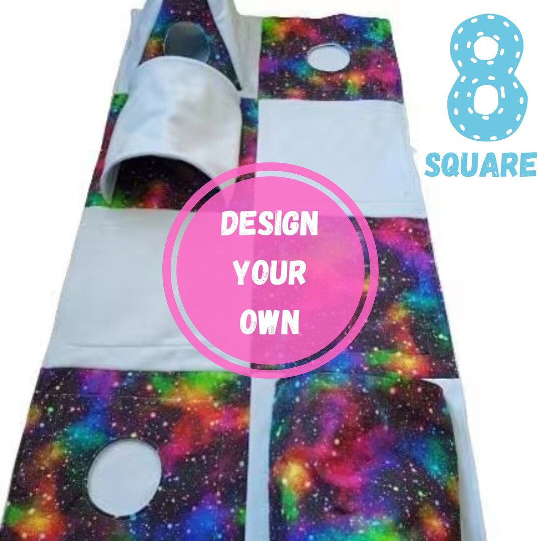 Playmat 8 Squares, Activity Centre for Ferrets or Rats, Crinkle Mat ...