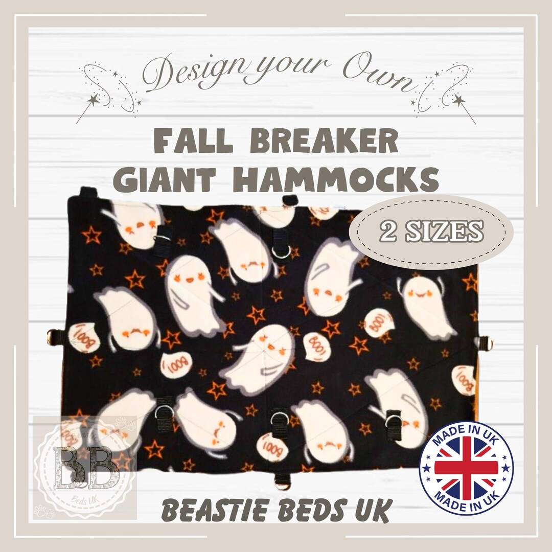 Fall Breaker Hammock 2 Sizes for Rats, Ferrets & Chinchillas, Giant ...