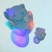 Shiny Mew Holographic Vinyl Sticker for Laptop, Macbook, Water-bottle ...