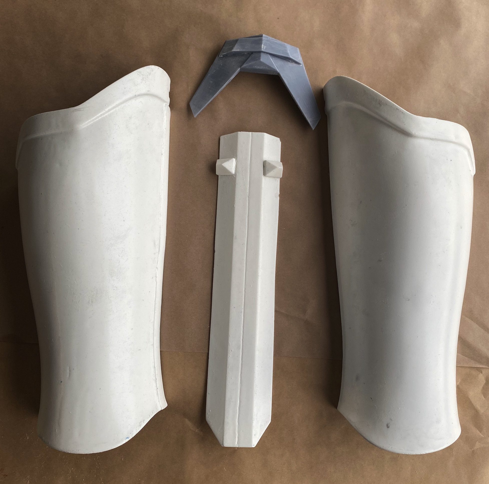 Mandalorian Right Shin Armor Cosplay - Etsy UK