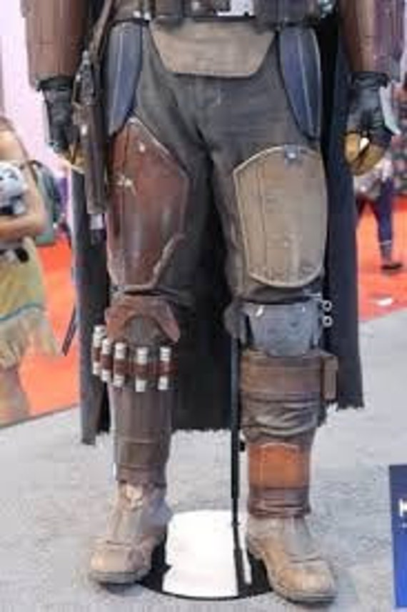Mandalorian Right Shin Armor Cosplay - Etsy Norway