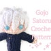 Gojo Satoru Amigurumi Crochet Doll Pattern - Etsy