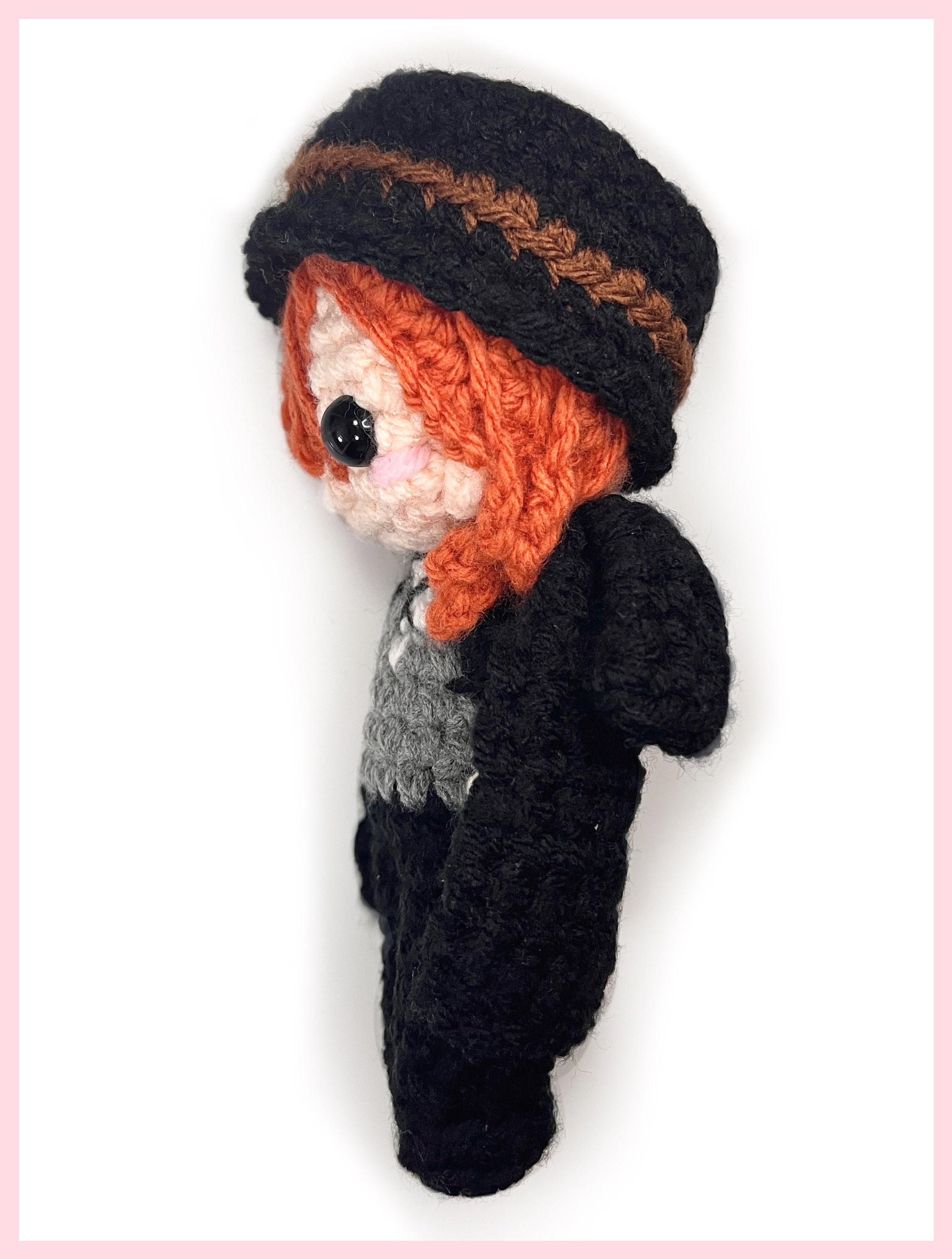 Chuuya Nakahara Amigurumi Crochet Doll Pattern - Etsy