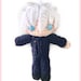 Gojo Satoru Amigurumi Crochet Doll Pattern - Etsy