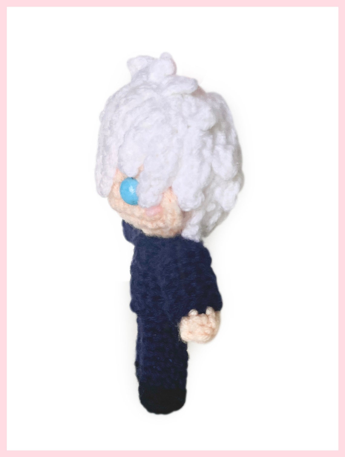 Gojo Satoru Amigurumi Crochet Doll Pattern - Etsy