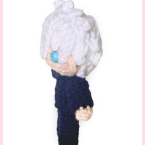 Gojo Satoru Amigurumi Crochet Doll Pattern - Etsy