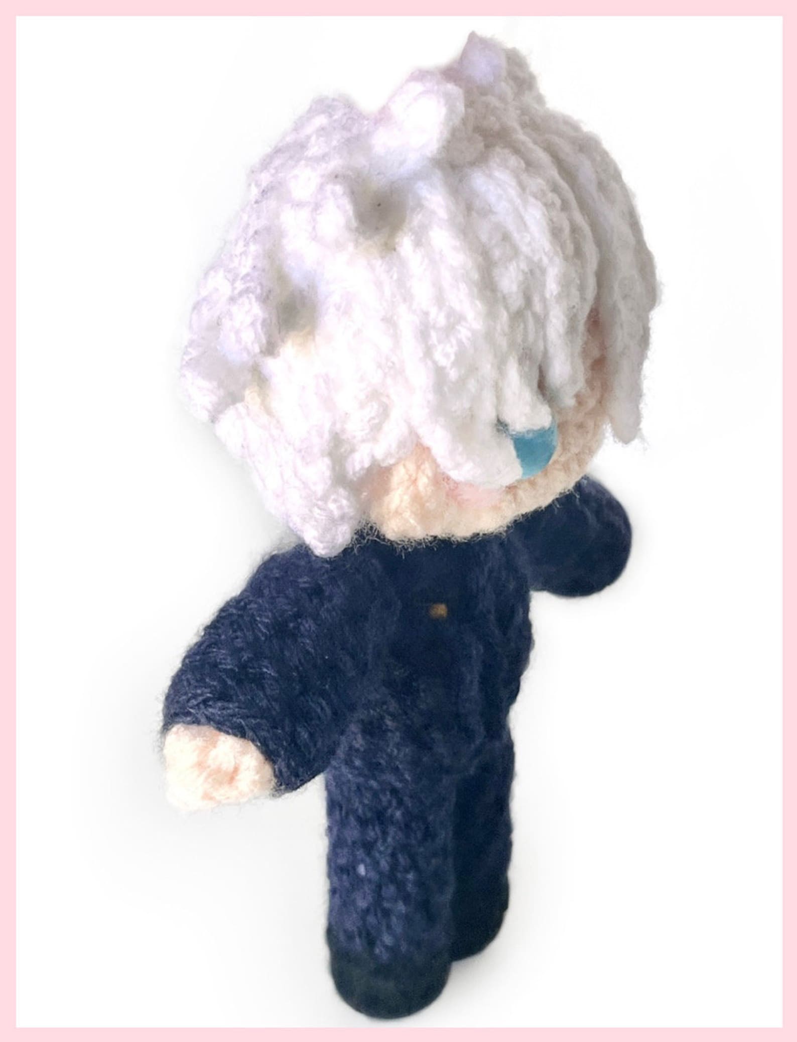 Gojo Satoru Amigurumi Crochet Doll Pattern - Etsy