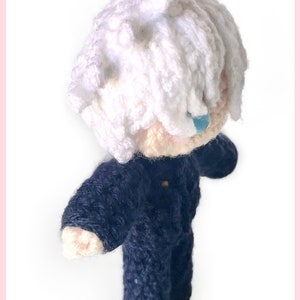 Gojo Satoru Amigurumi Crochet Doll Pattern - Etsy
