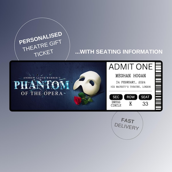 Phantom of the Opera - Etsy UK