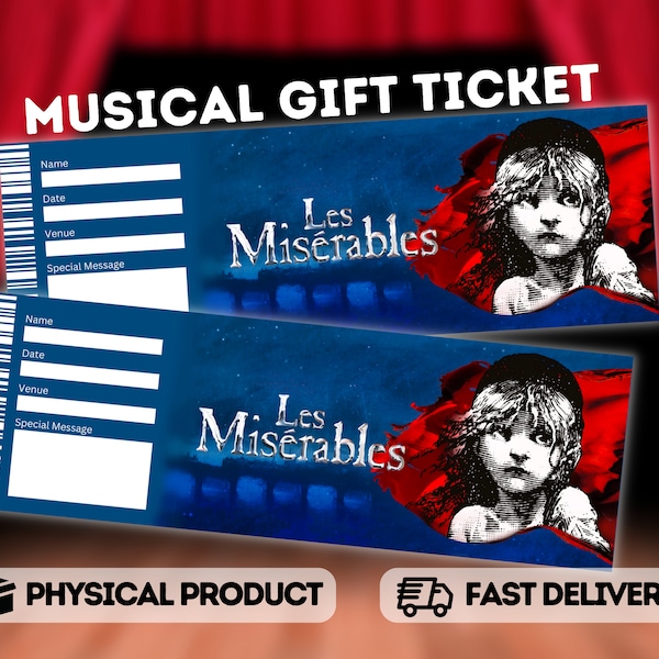 Les Miserables - Etsy UK