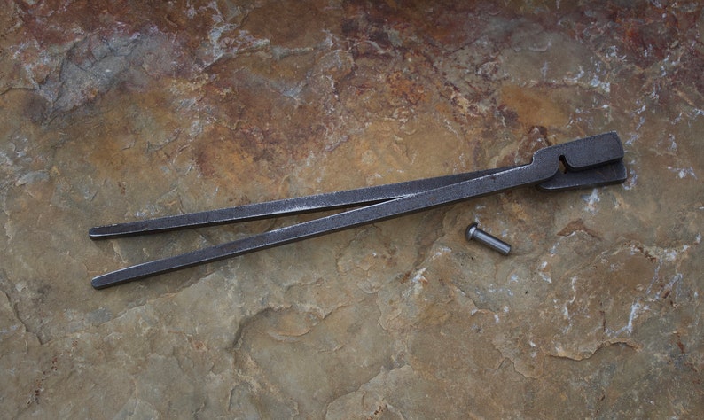 Blacksmiths Flat Jaw Tong Kit - Etsy UK