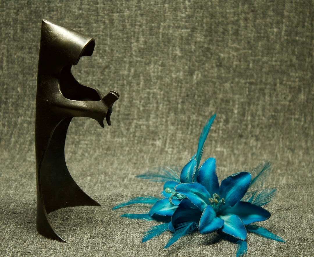 Monk Figure | Hand Forged in Steel | Home Decor | Metal Art | Ideal ...