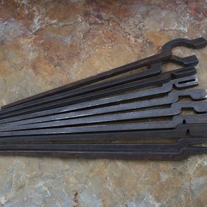 Blacksmiths Tong Kit Five Pairs of Tongs to Make - Etsy