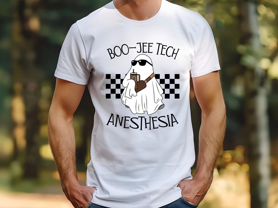 Boo Jee Anesthesia Tech Shirt, Anesthesia Tech Halloween Shirt ...