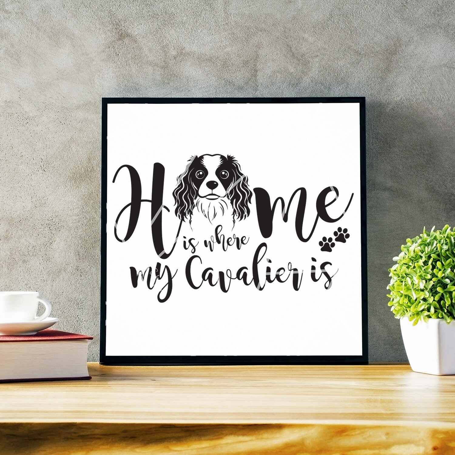 Cavalier King Charles Spaniel SVG Spaniel DXF Spaniel - Etsy