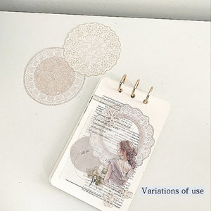 Dearest Ladies Paper Sticker Set | 4 Different Designs | Self-cut ...