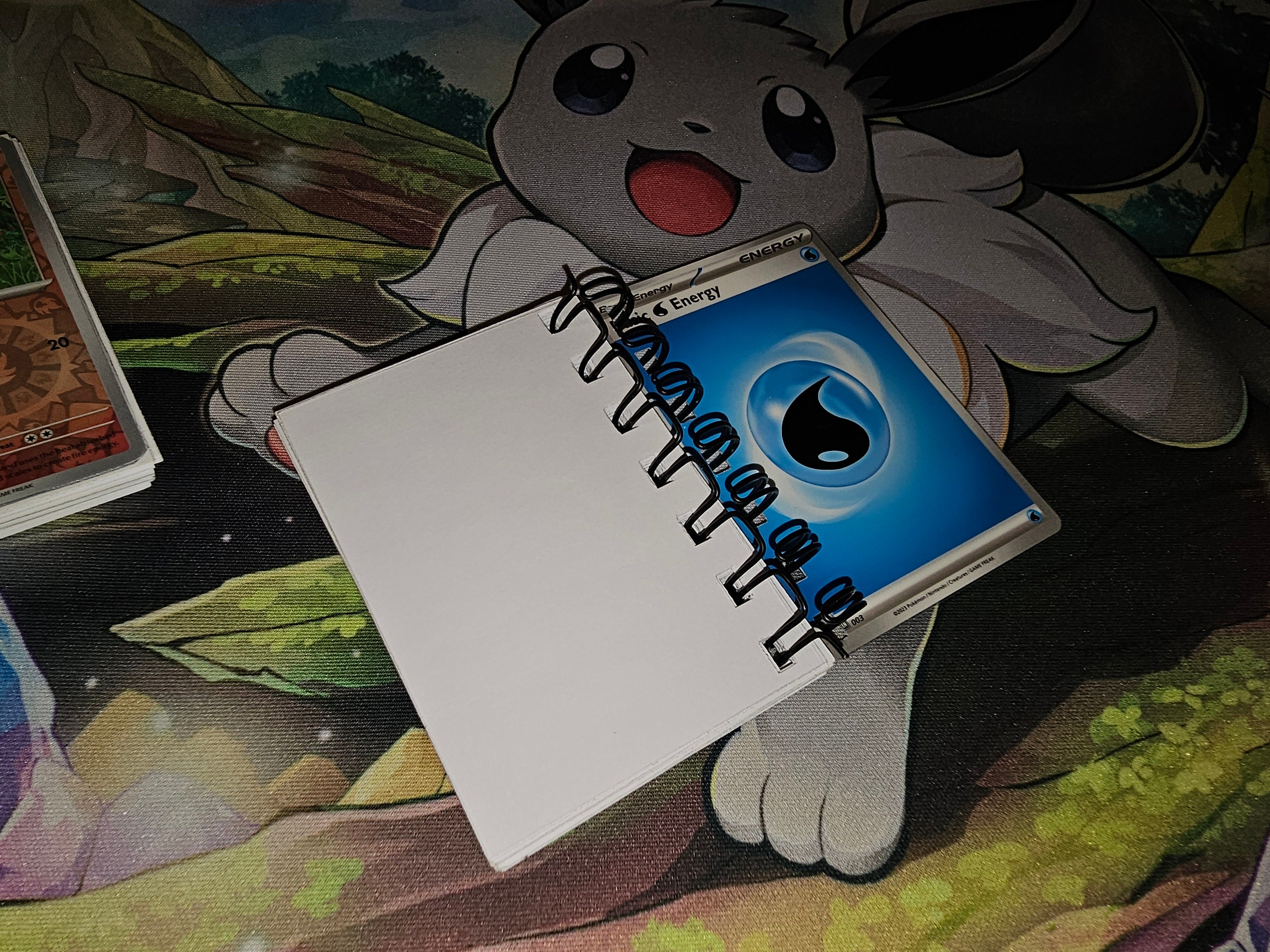 Handcrafted Pokénote Mini Notebook Upcycled Pokémon Card Journal - Etsy