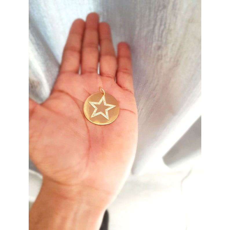 Pave Setting Pendant Gemstone Pendant 925 Silver Sterling | Etsy