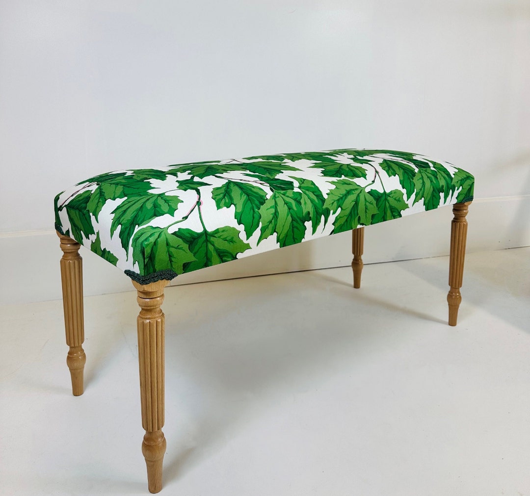 Rupert Bench in Dappled Leaf - Etsy UK