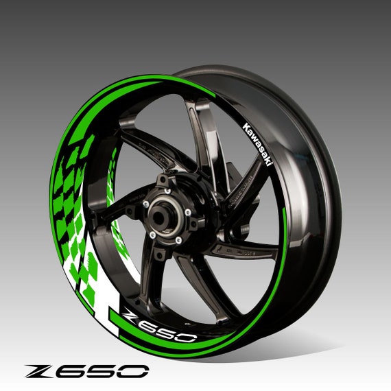 Kit Decals Kawasaki Z650 Stickers Motorcycle Wheel Rim Tape | Etsy