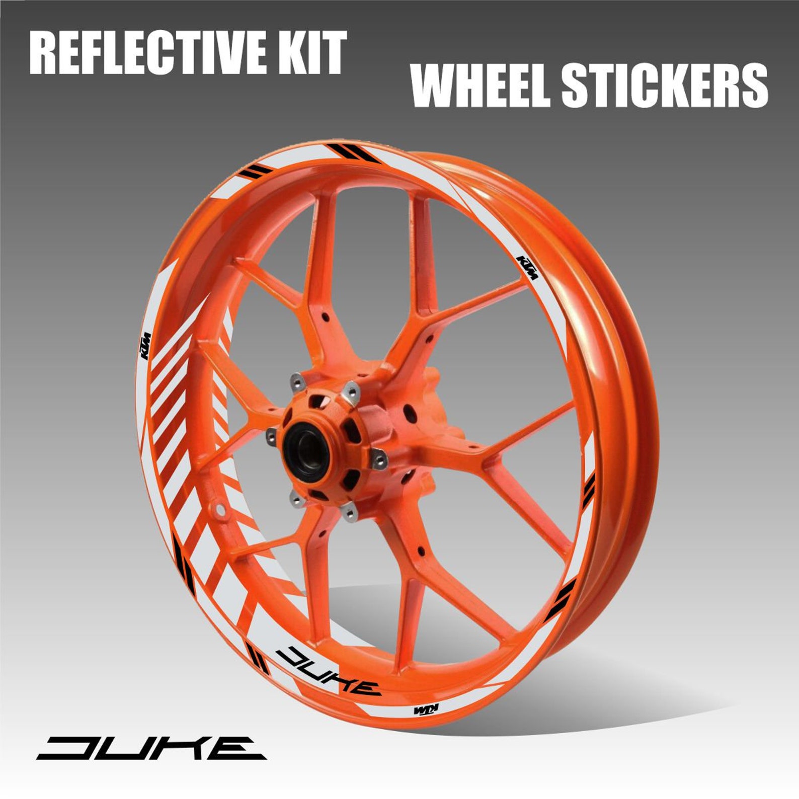 Rim decals Ktm RC stickers wheel stripes rim tape Ktm RC rim | Etsy