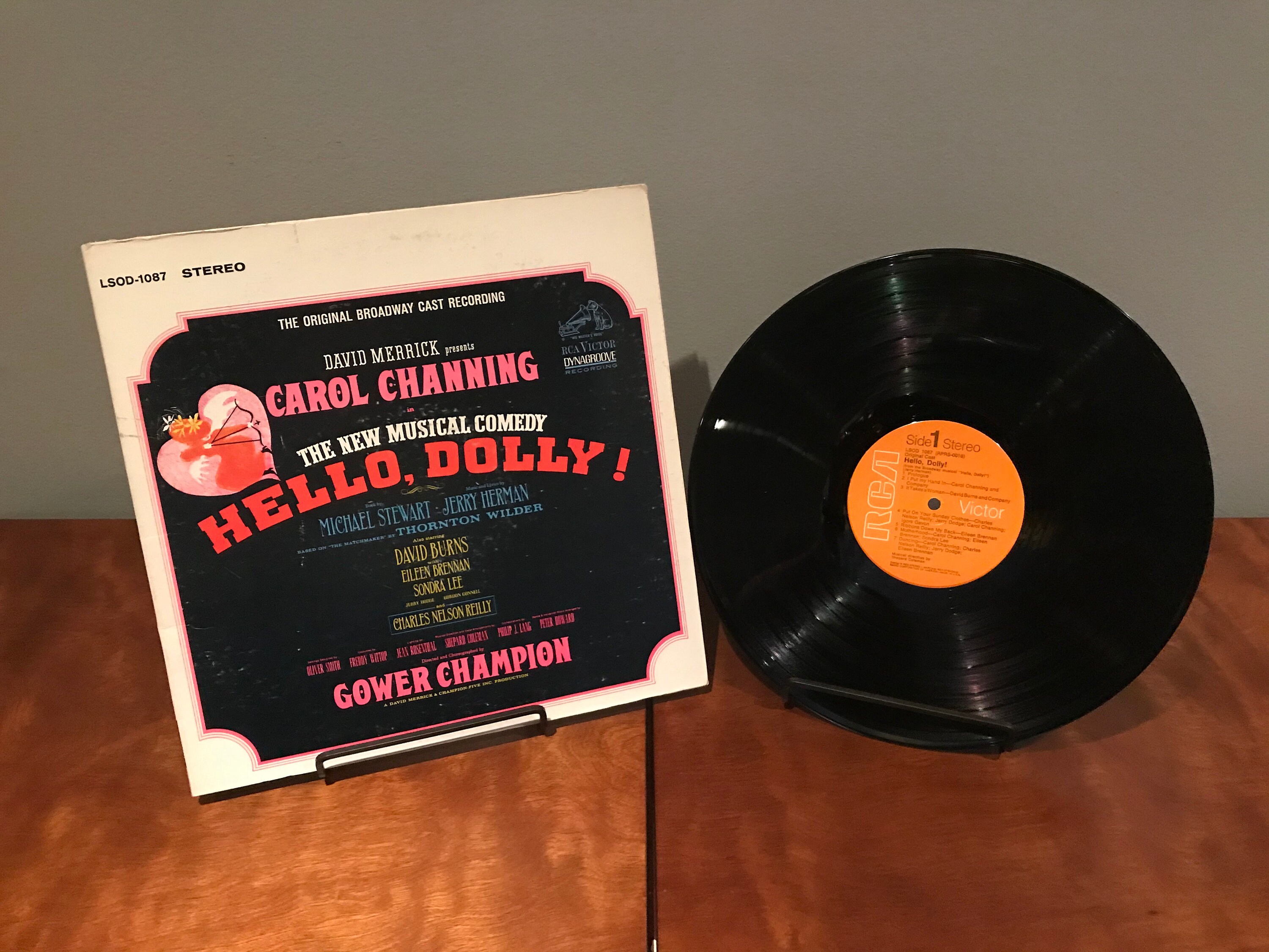 Hello Dolly: Original Broadway Sountrack Vinyl LP 1964 - Etsy