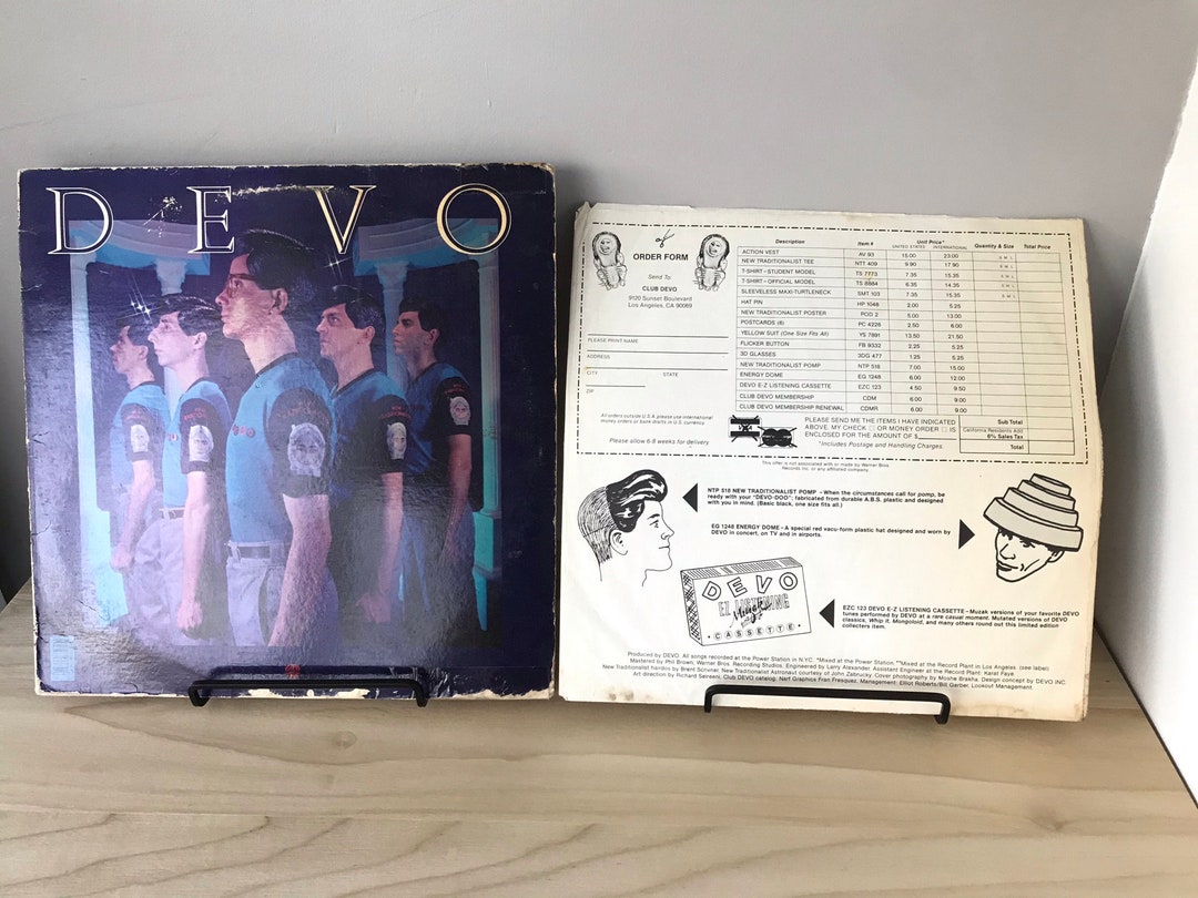 Devo - New Traditionalists - Vintage Vinyl - Release Date: 1981 - Etsy