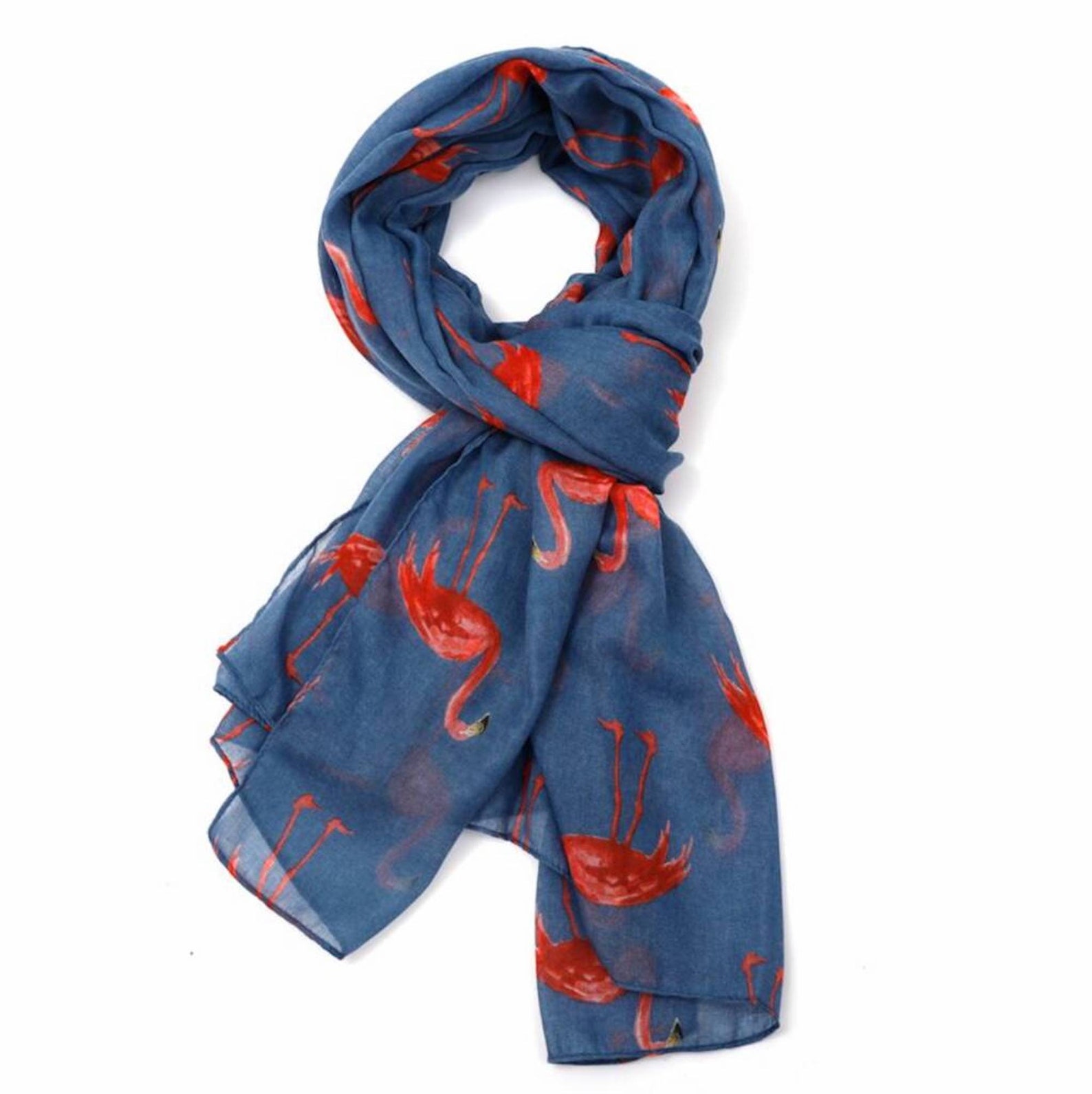 Flamingo Scarf in Gift Box - Etsy