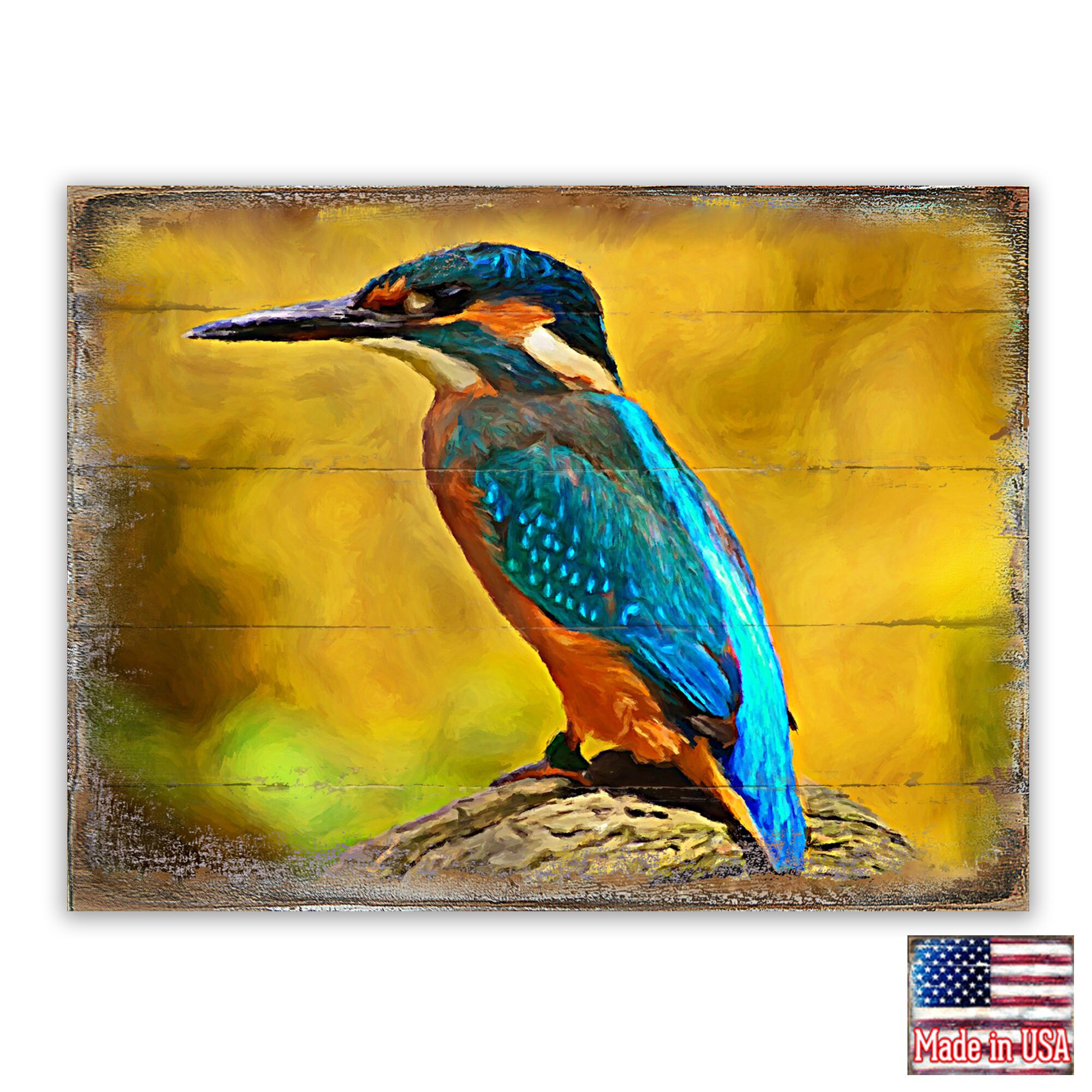 Blue Bird Art Bird Wall Art Bird Art on Wood Block Bird - Etsy