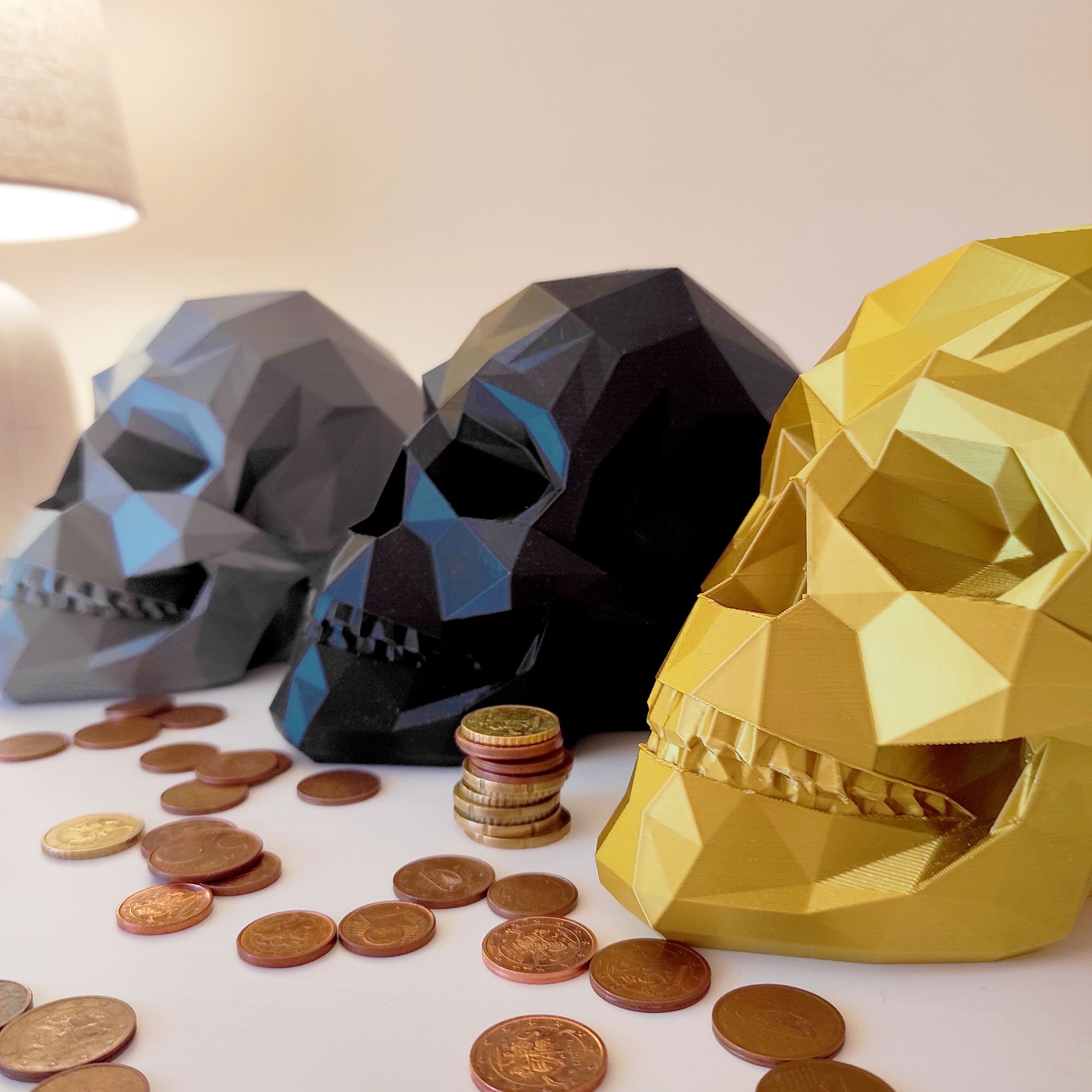 Skull Money Box - Etsy
