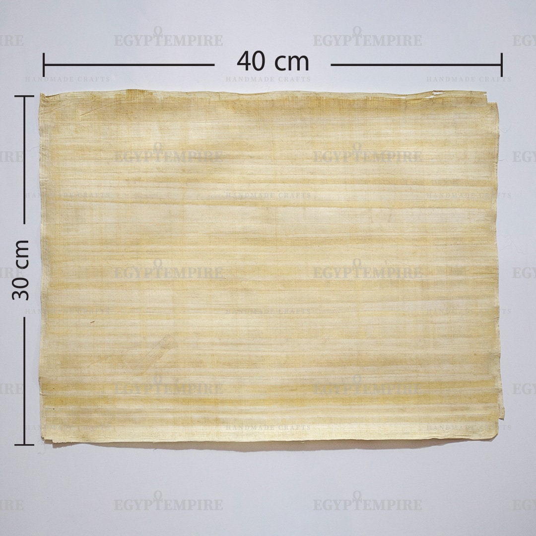 Papyrus Sheets A Set of 10 Authentic Blank Egypt Papyrus - Etsy