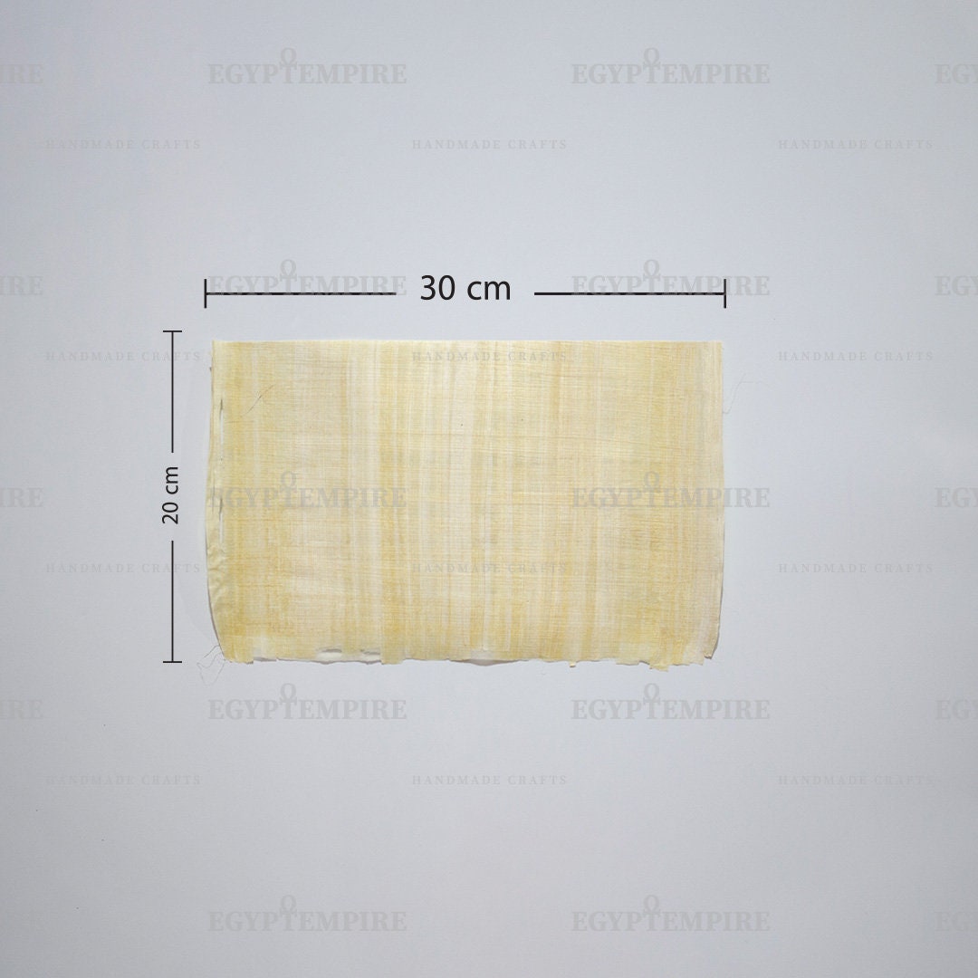 Vintage Papyrus Paper : A Set of 10 Authentic Blank Papyrus Sheets 12 ...