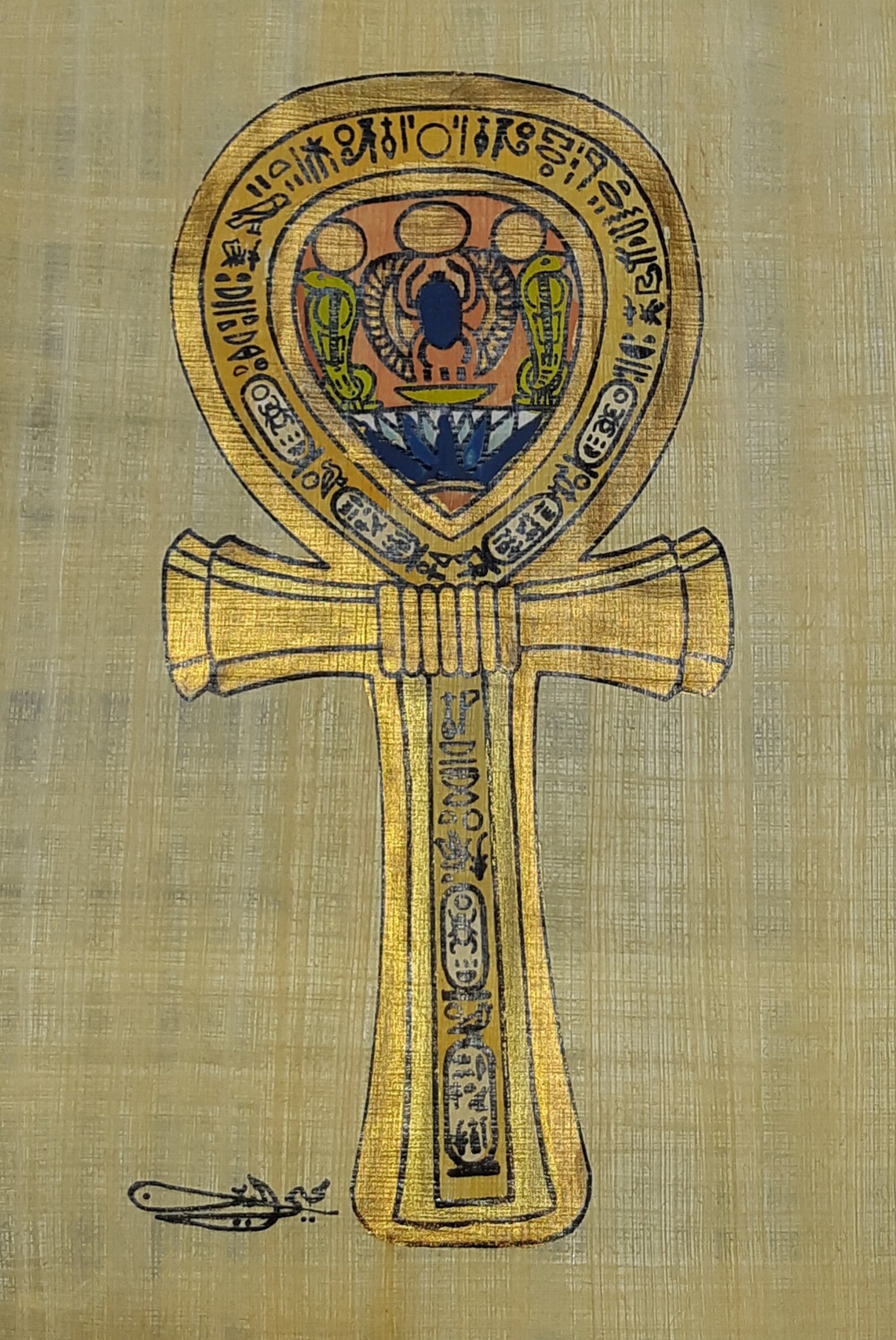 The Egyptian Ankh or Key of Life handmade & hand | Etsy