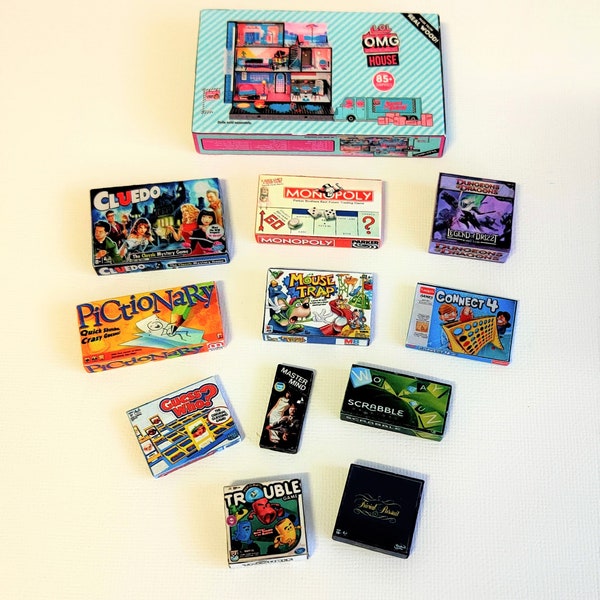 Mini Board Games - Etsy